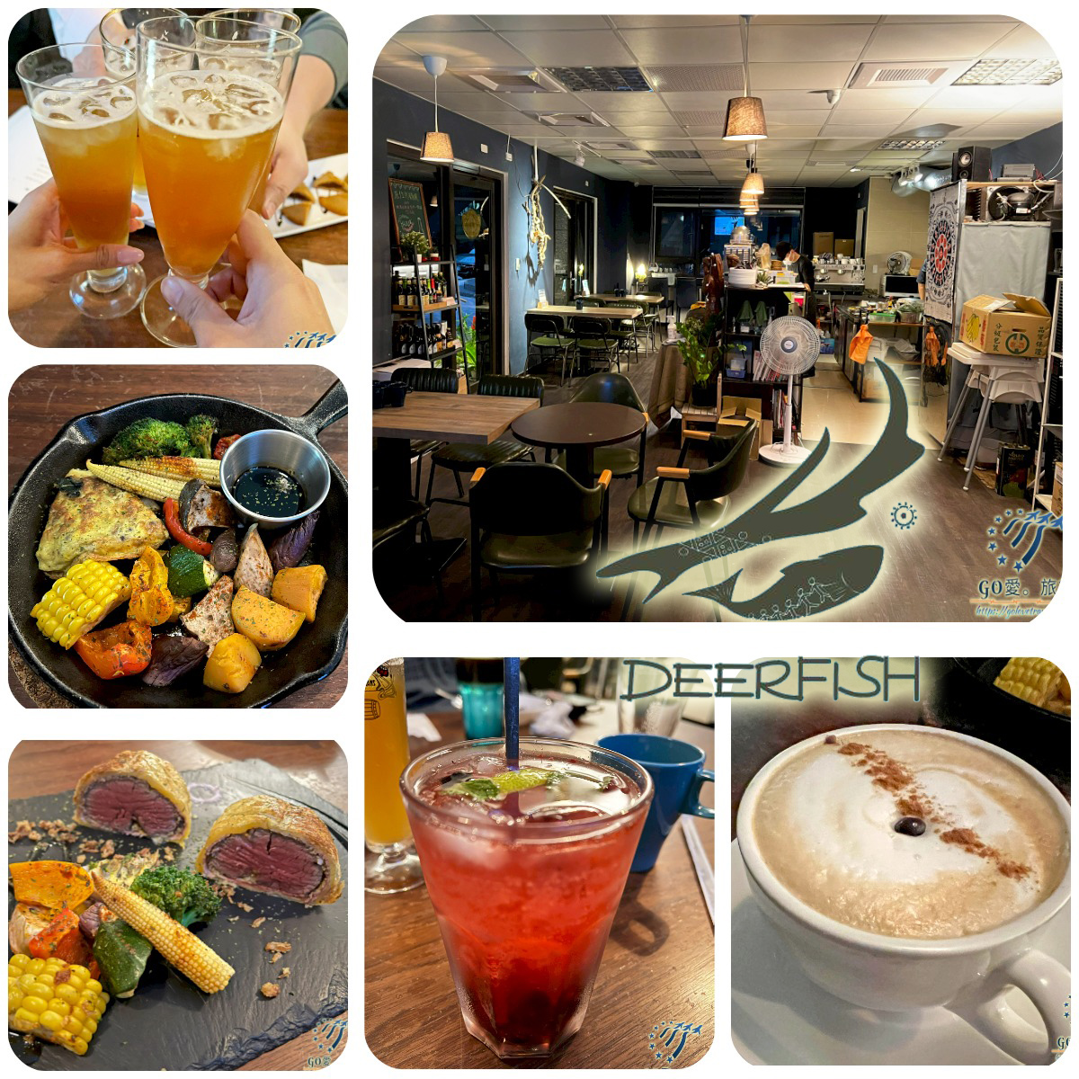 【新北。食記】魚鹿DeerFish ─ 原住民靈魂的地中海料理。隱身新店住宅區的低調精緻餐館/五星級美味擺盤 - Go愛。旅行